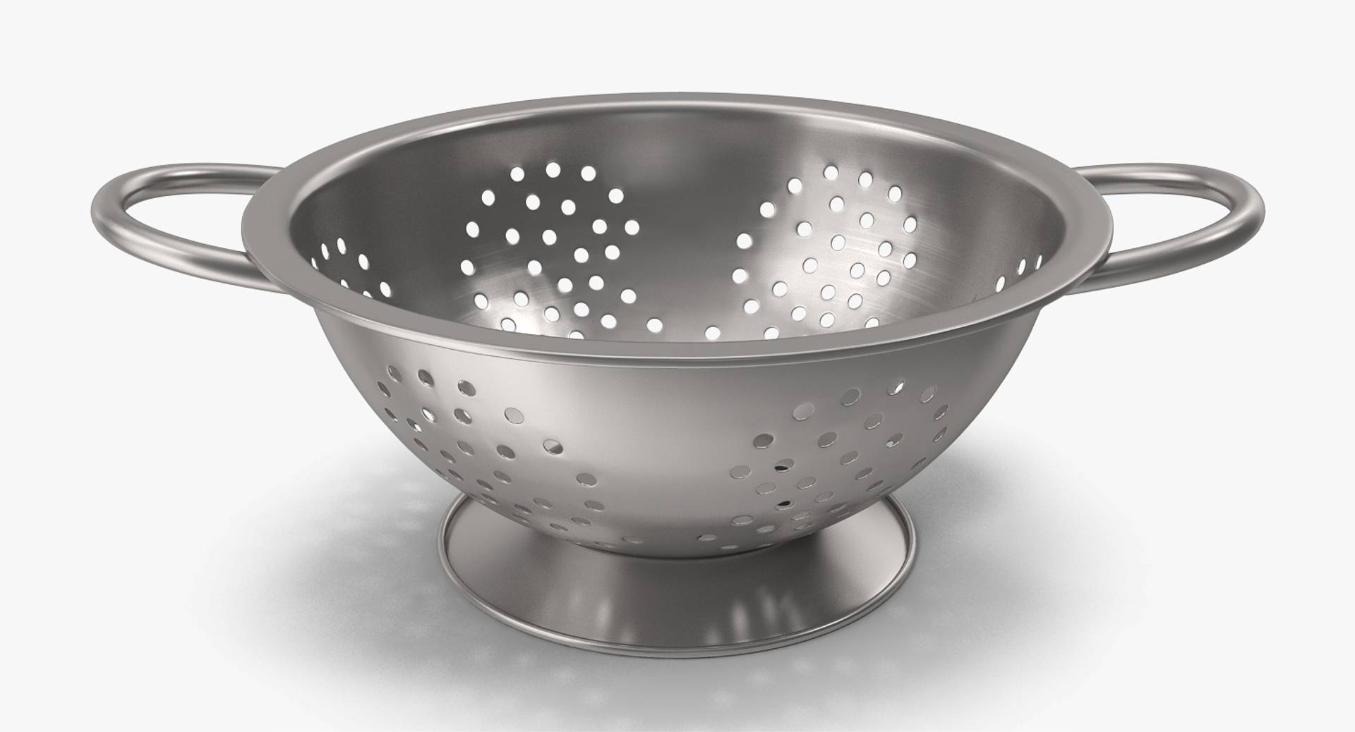 Colander Stainless Steel 3D Model - TurboSquid 1286804