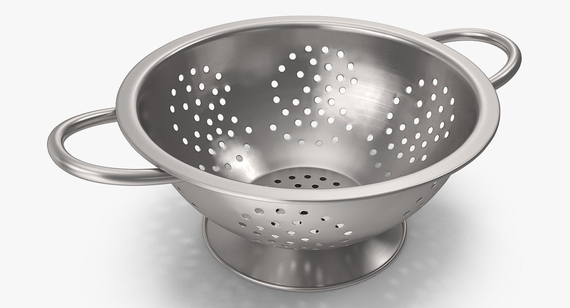 Colander Stainless Steel 3D Model - TurboSquid 1286804