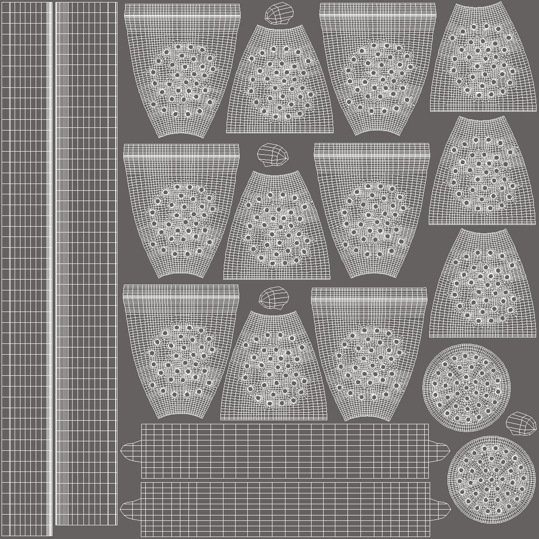 Colander Stainless Steel 3D Model - TurboSquid 1286804