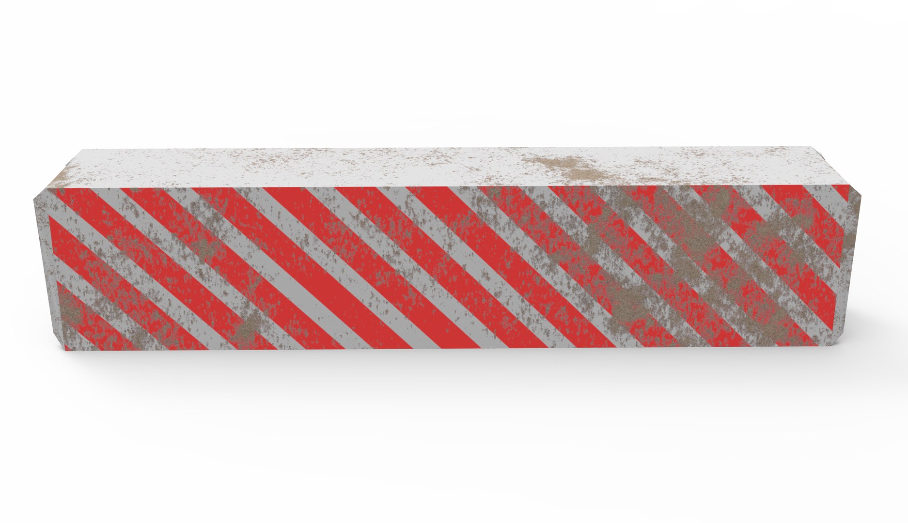 Concrete Barricade 3D model - TurboSquid 1727222