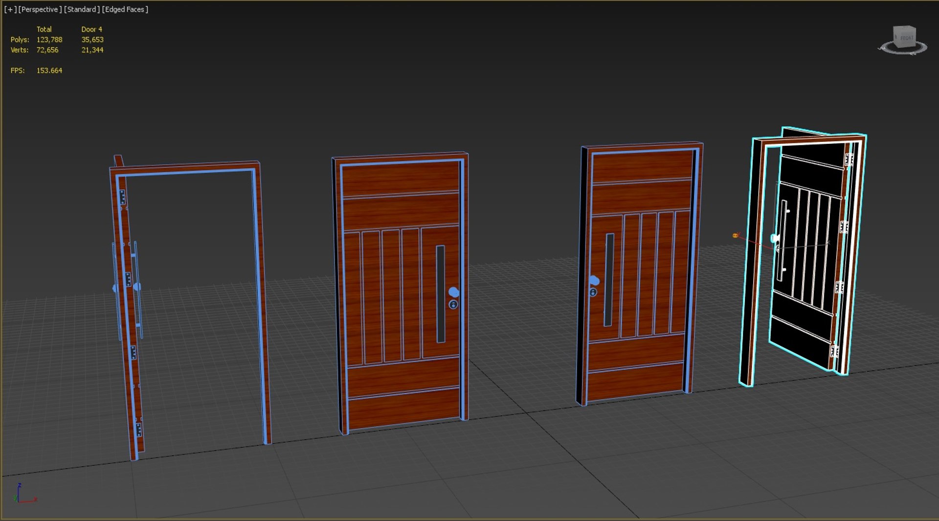3D Door Design 83 - TurboSquid 2213979