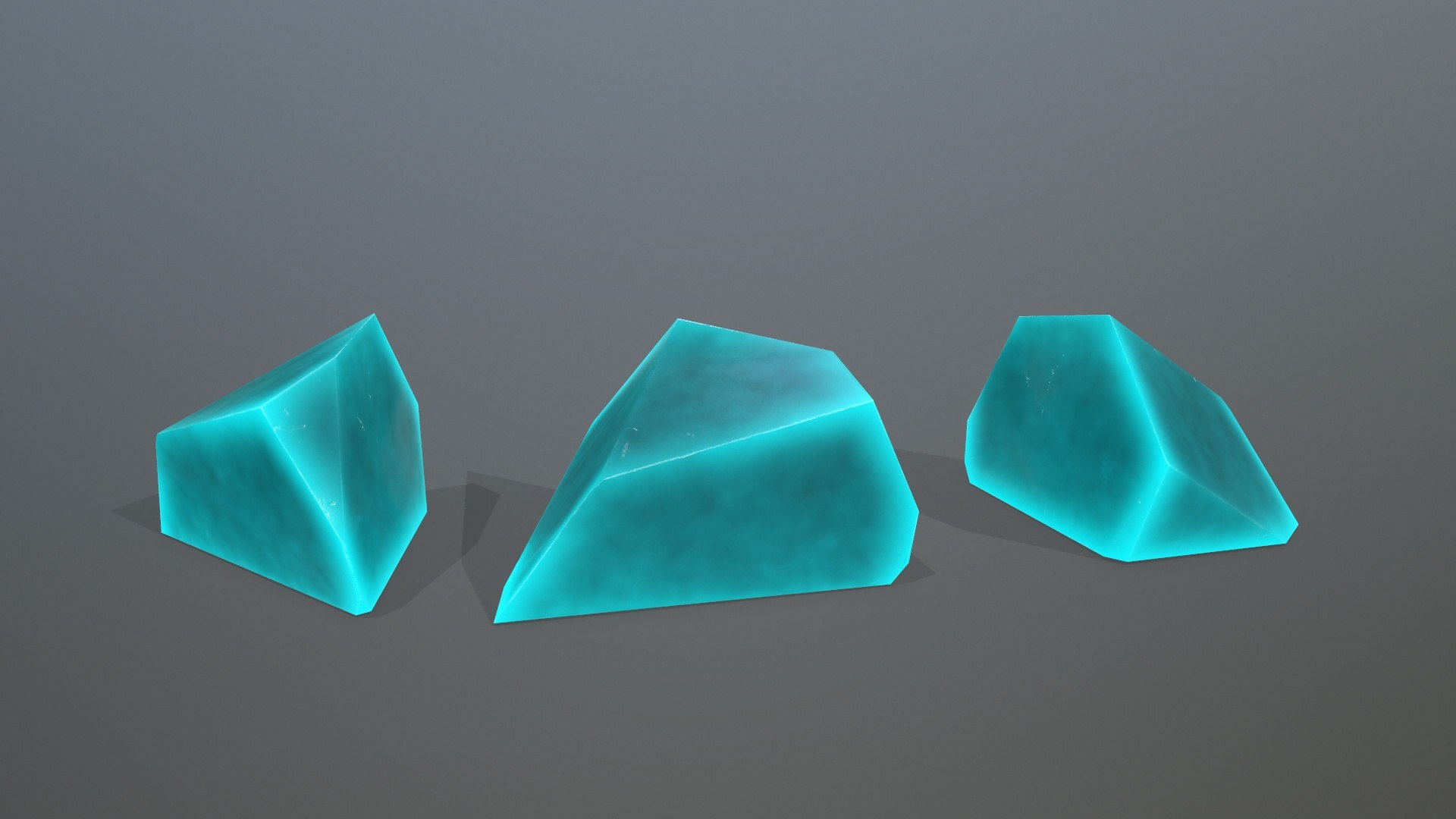3D Crystal Set - TurboSquid 1875581