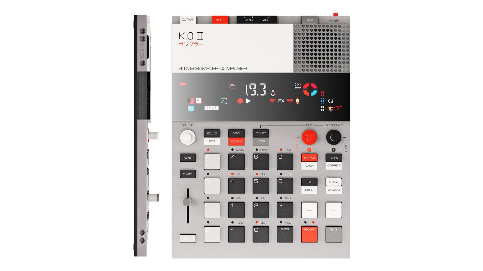 3D Model Teenage Engineering EP-133 KO II - TurboSquid 2207433