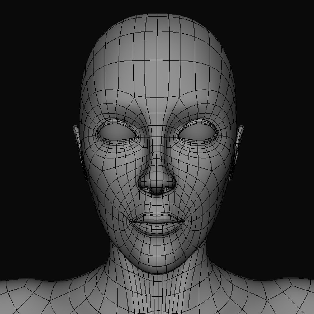 Female Woman Girl 3d Model