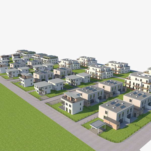 Free 3D Neighborhood Models | TurboSquid
