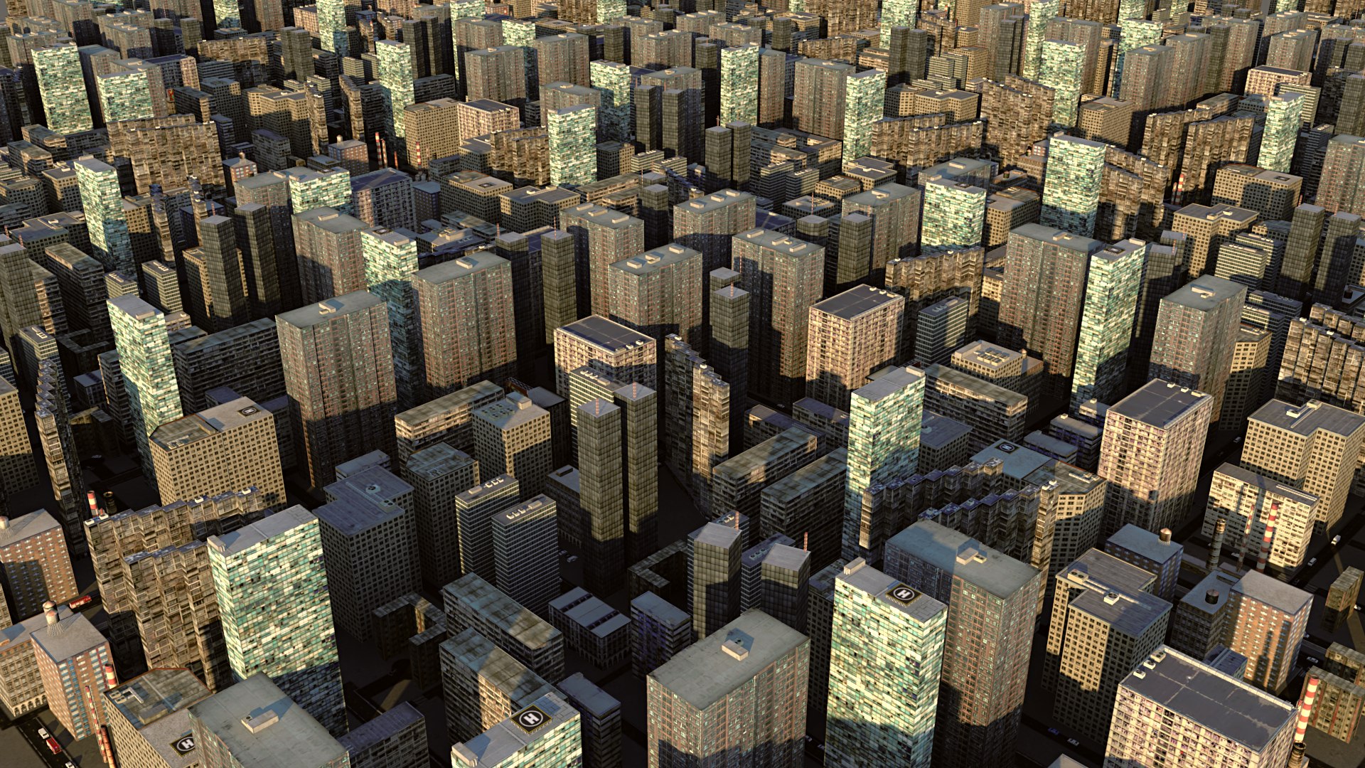 3D Big Modern City - TurboSquid 2067389