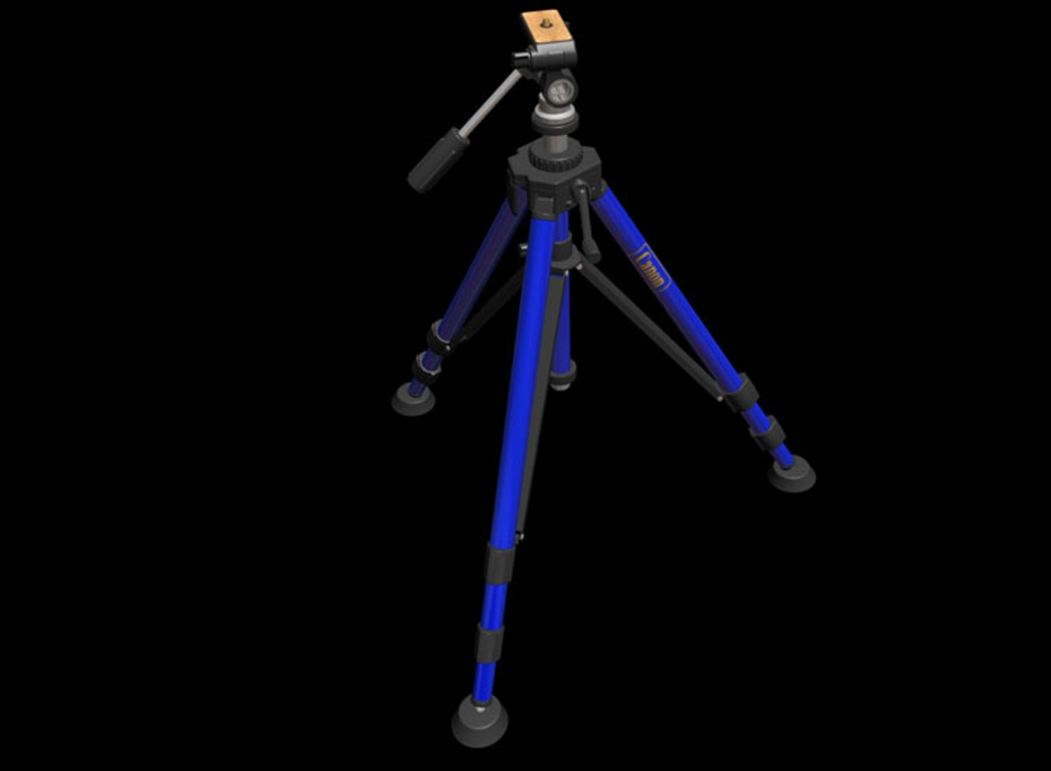 3d Model Of Camera Tripod
