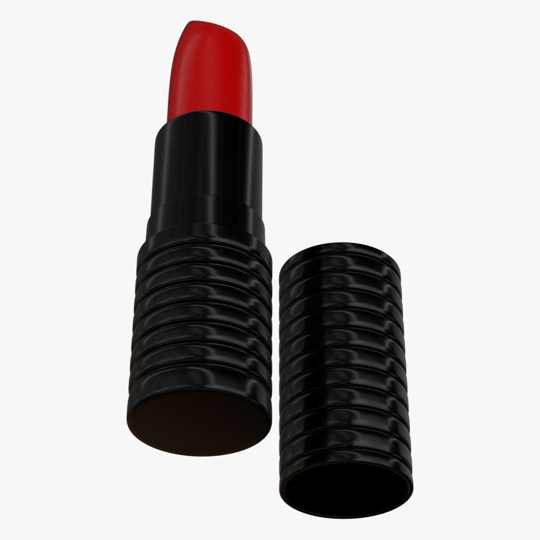 lipstick lips obj