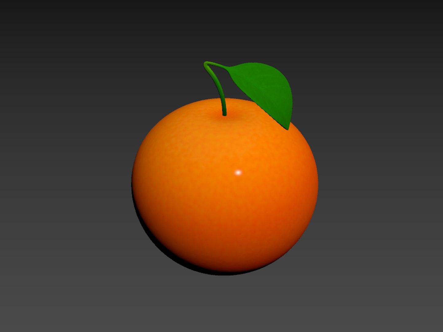 Free 3D Orange Cartoon - TurboSquid 1495159