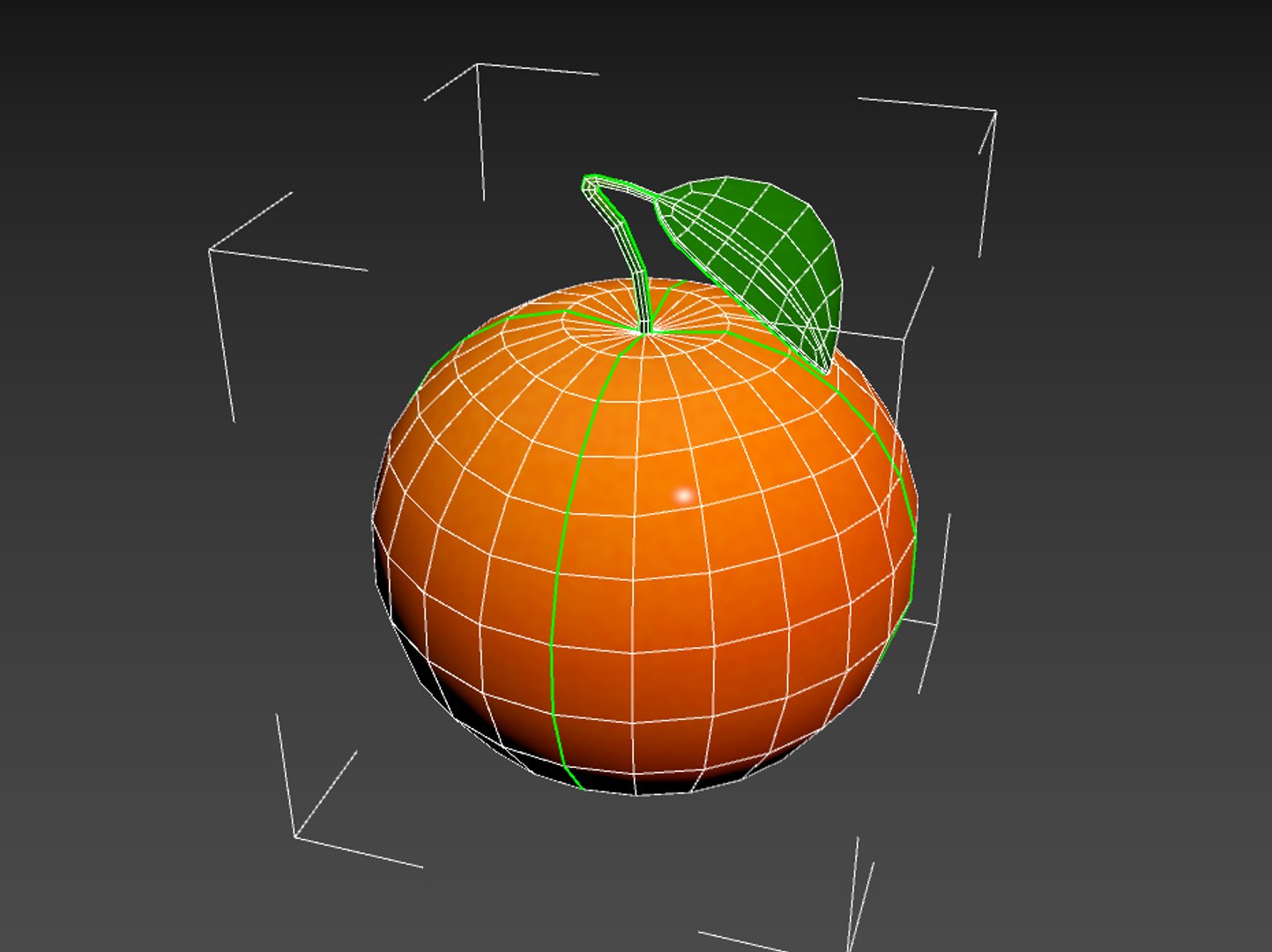 Free 3D Orange Cartoon - TurboSquid 1495159