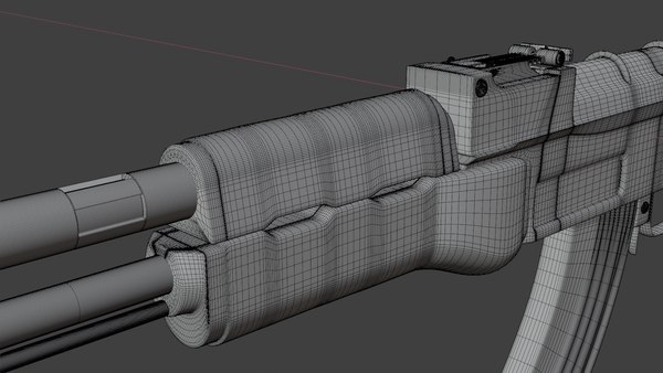 AK47 소총 3D 모델 - TurboSquid 2138908