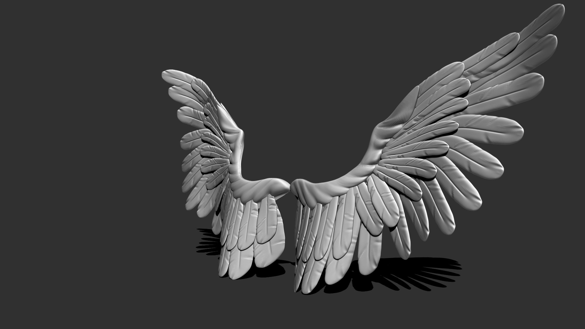 A Pair Of Wing 3D - TurboSquid 1818808