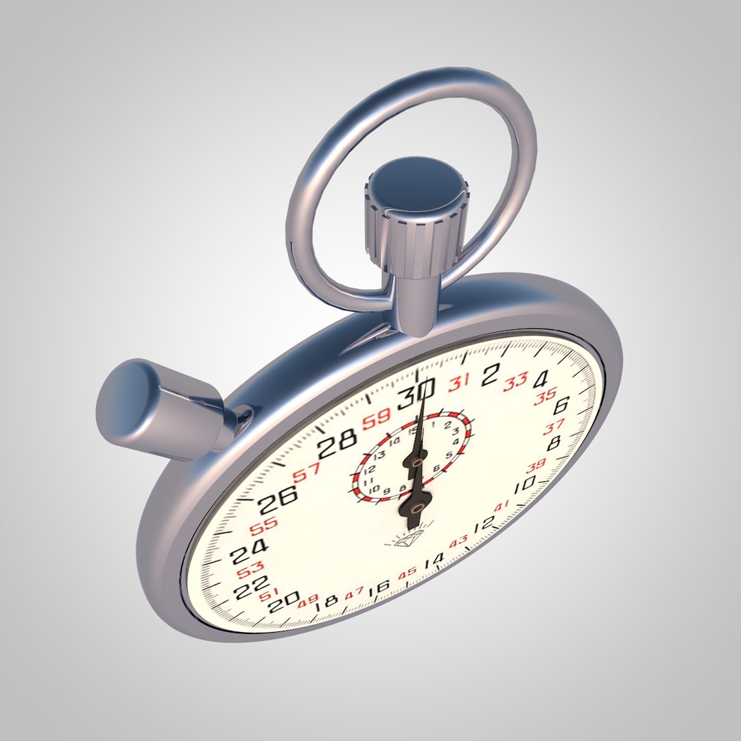 3D Stopwatch Watch - TurboSquid 1469486