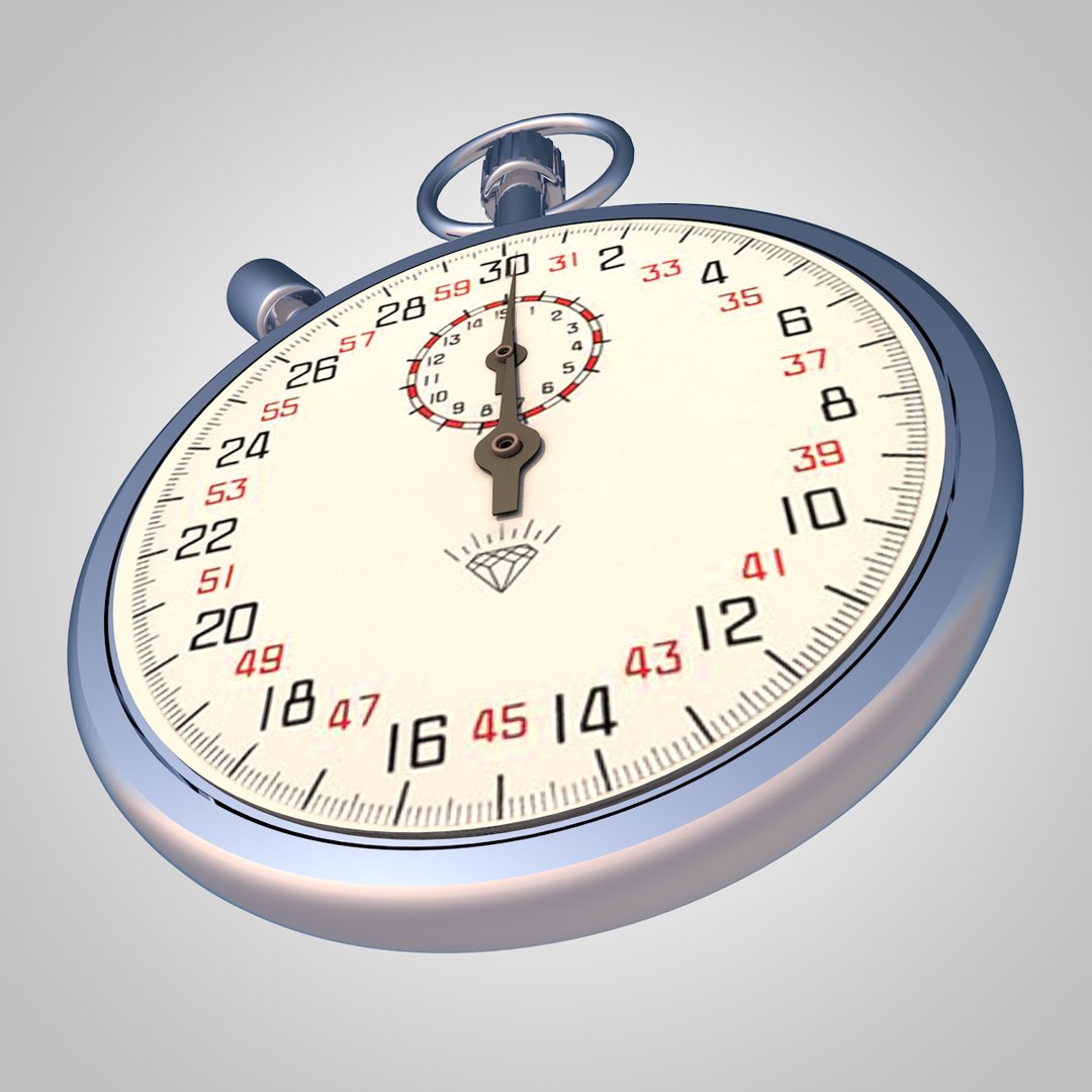 3D Stopwatch Watch - TurboSquid 1469486