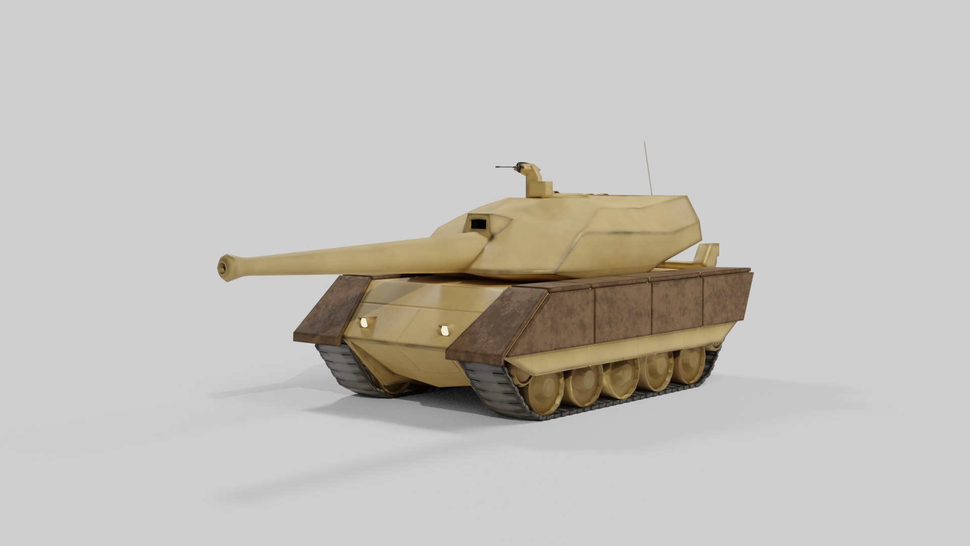 Tank 3D Model - TurboSquid 2115089