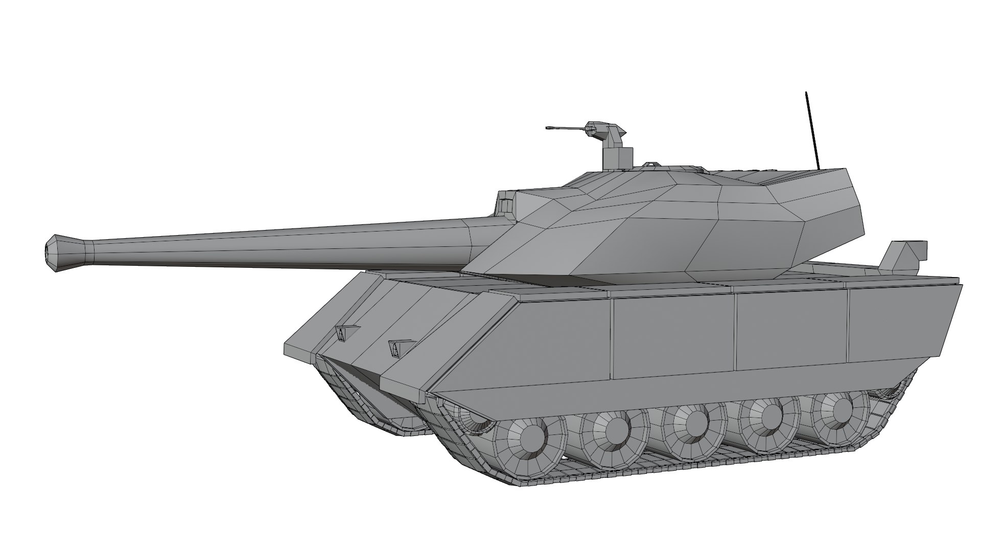 Tank 3D Model - TurboSquid 2115089