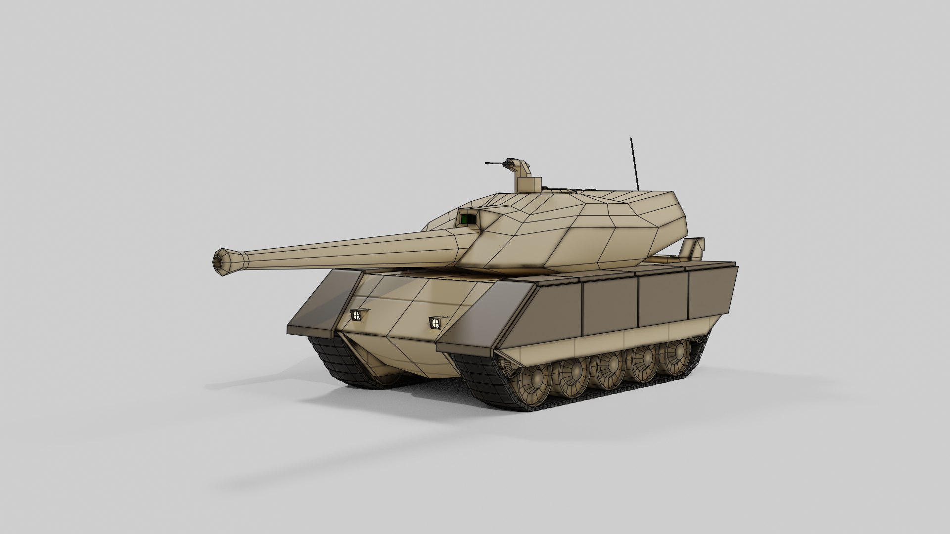 Tank 3D Model - TurboSquid 2115089