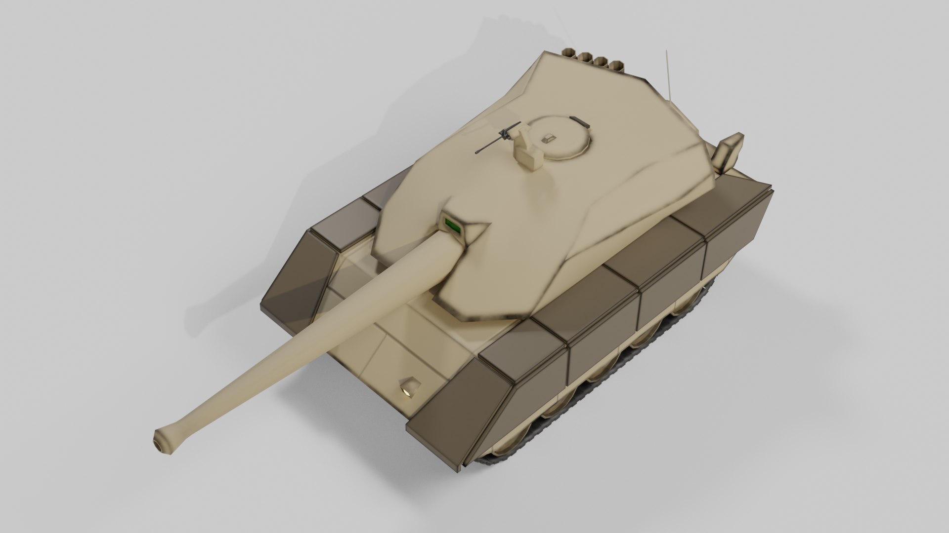 Tank 3D Model - TurboSquid 2115089