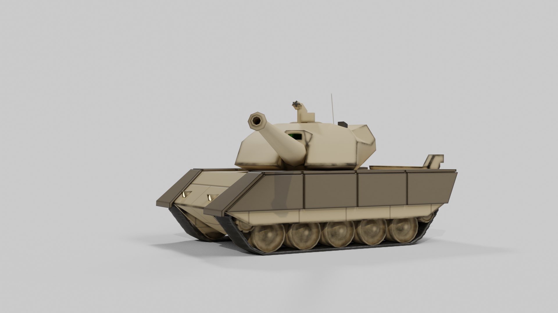 Tank 3D Model - TurboSquid 2115089