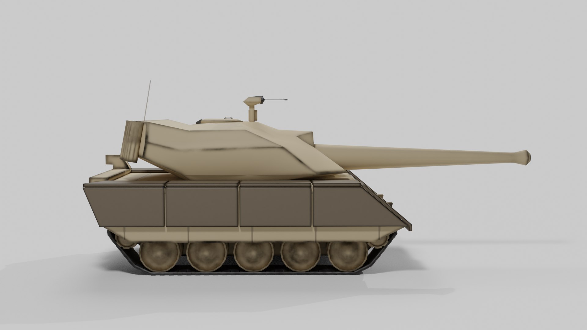 Tank 3D Model - TurboSquid 2115089