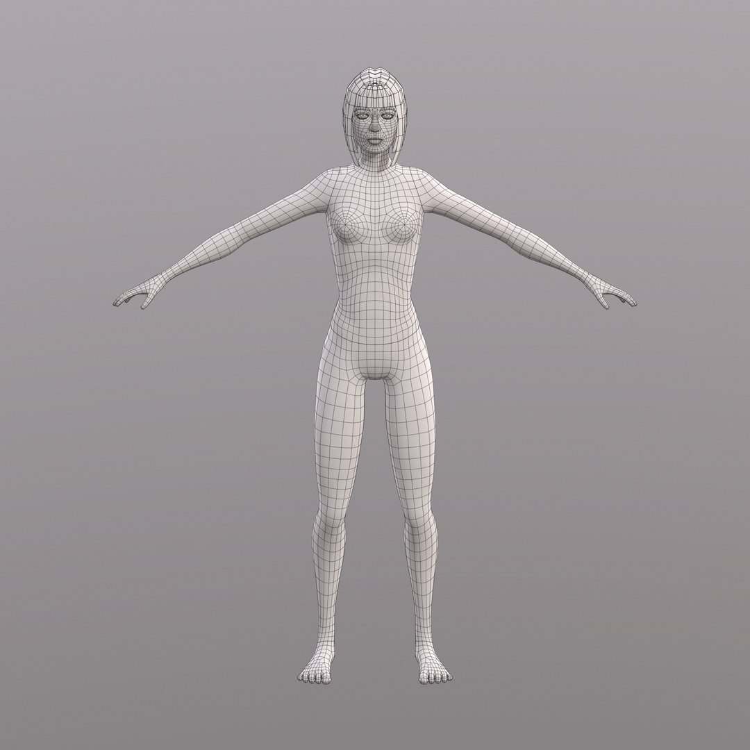 3d model modelled - base
