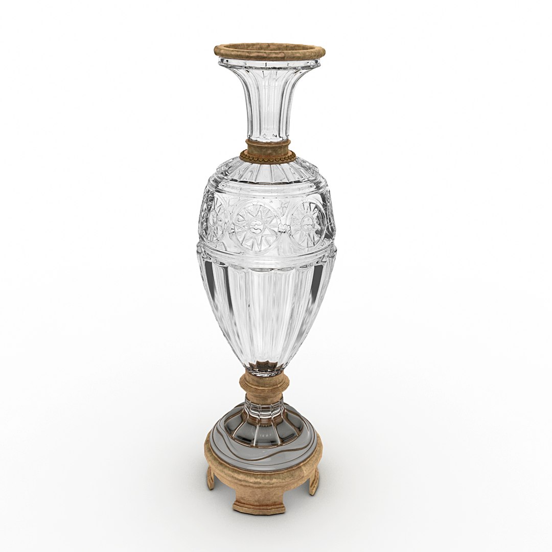 3D Vase French Baccarat - TurboSquid 1549354