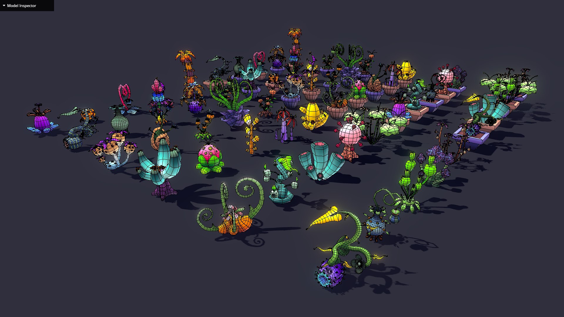 3D Stylize Plants And Flowers Pack 02 - TurboSquid 2025330