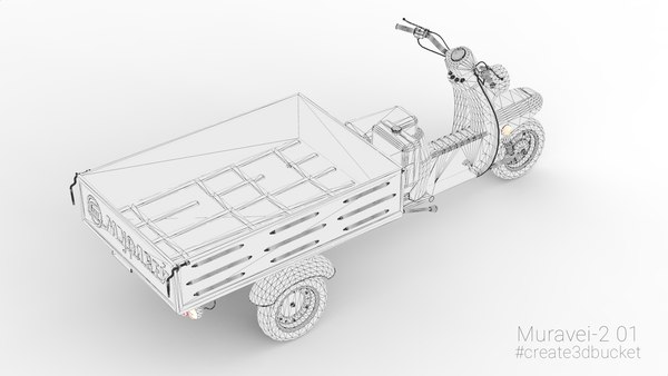 muravei soviet cargo 3d model