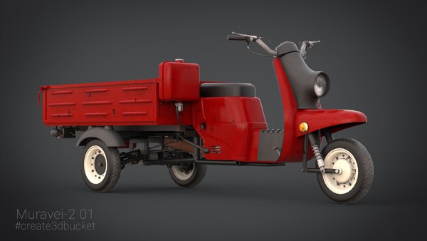 Muravei-2 01（苏联货物笃笃）3D模型 - TurboSquid 1138393