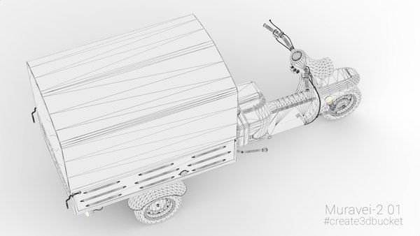 muravei soviet cargo 3d model