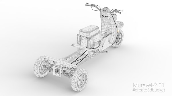 muravei soviet cargo 3d model