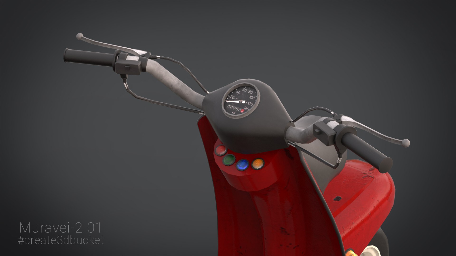 Muravei Soviet Cargo 3d Model