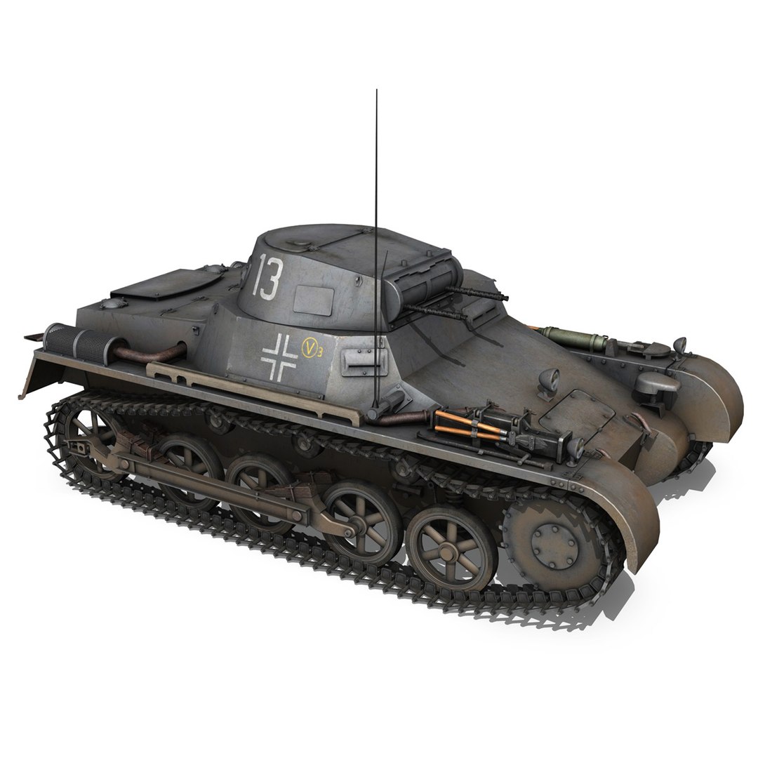 - 1 Light Tank 3d Model