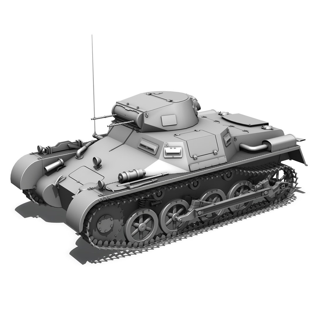 - 1 light tank 3d model