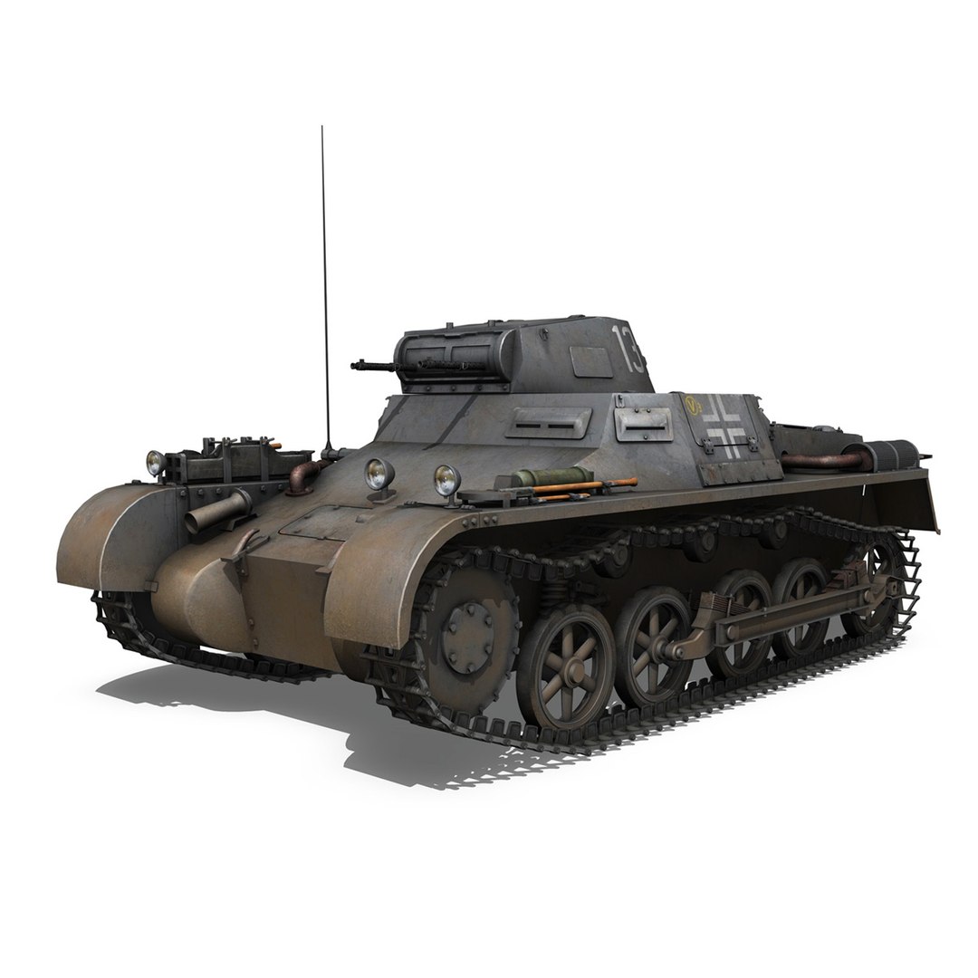 - 1 Light Tank 3d Model