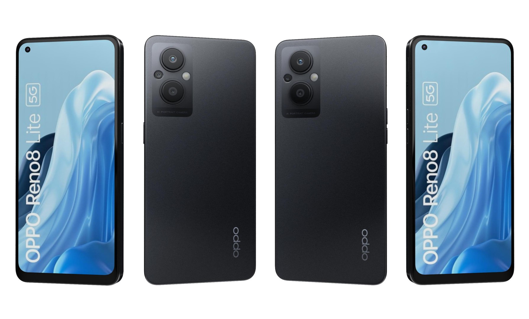 3D Oppo Reno8 Lite 5G Cosmic Black - TurboSquid 1990098