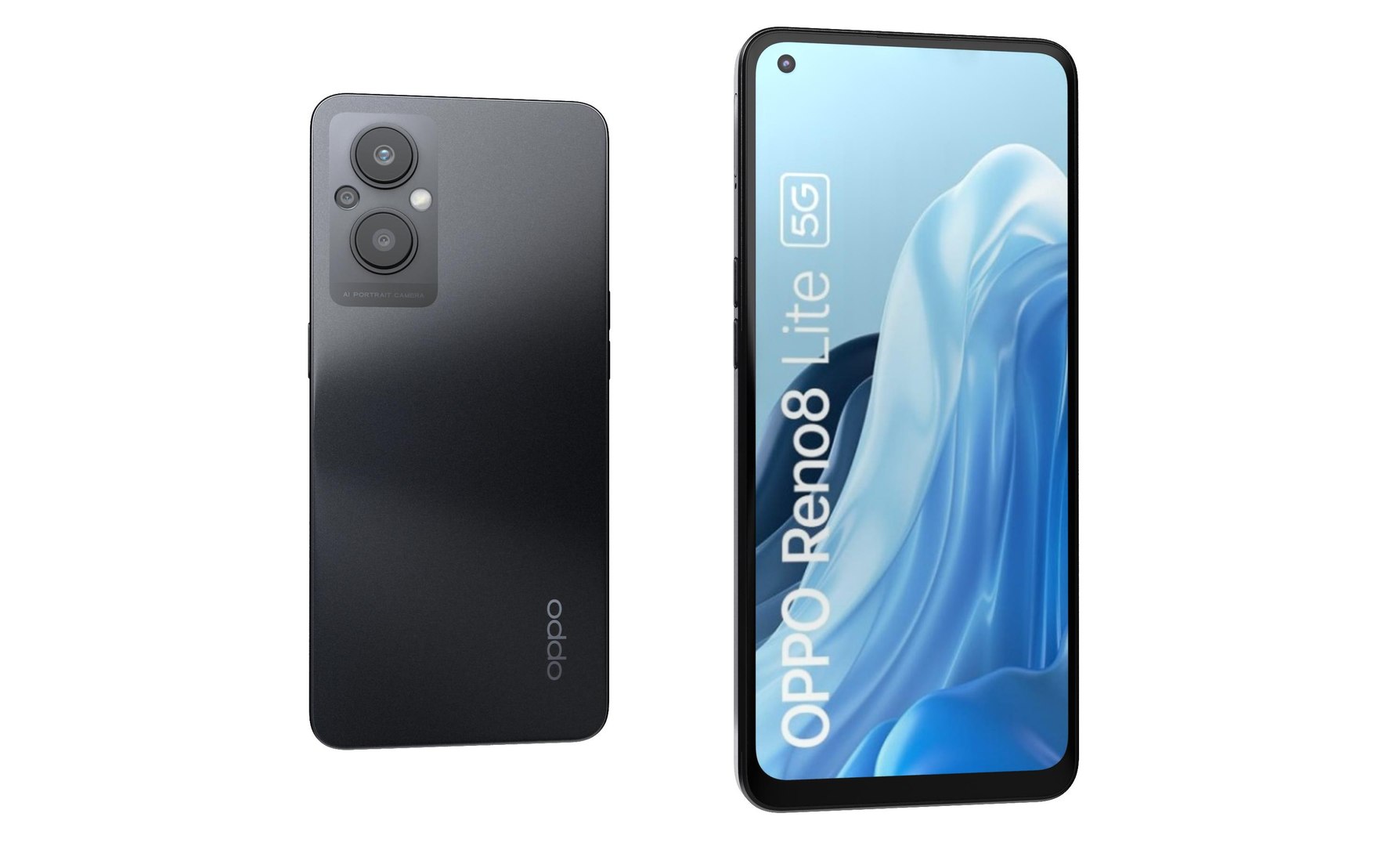 3D Oppo Reno8 Lite 5G Cosmic Black - TurboSquid 1990098