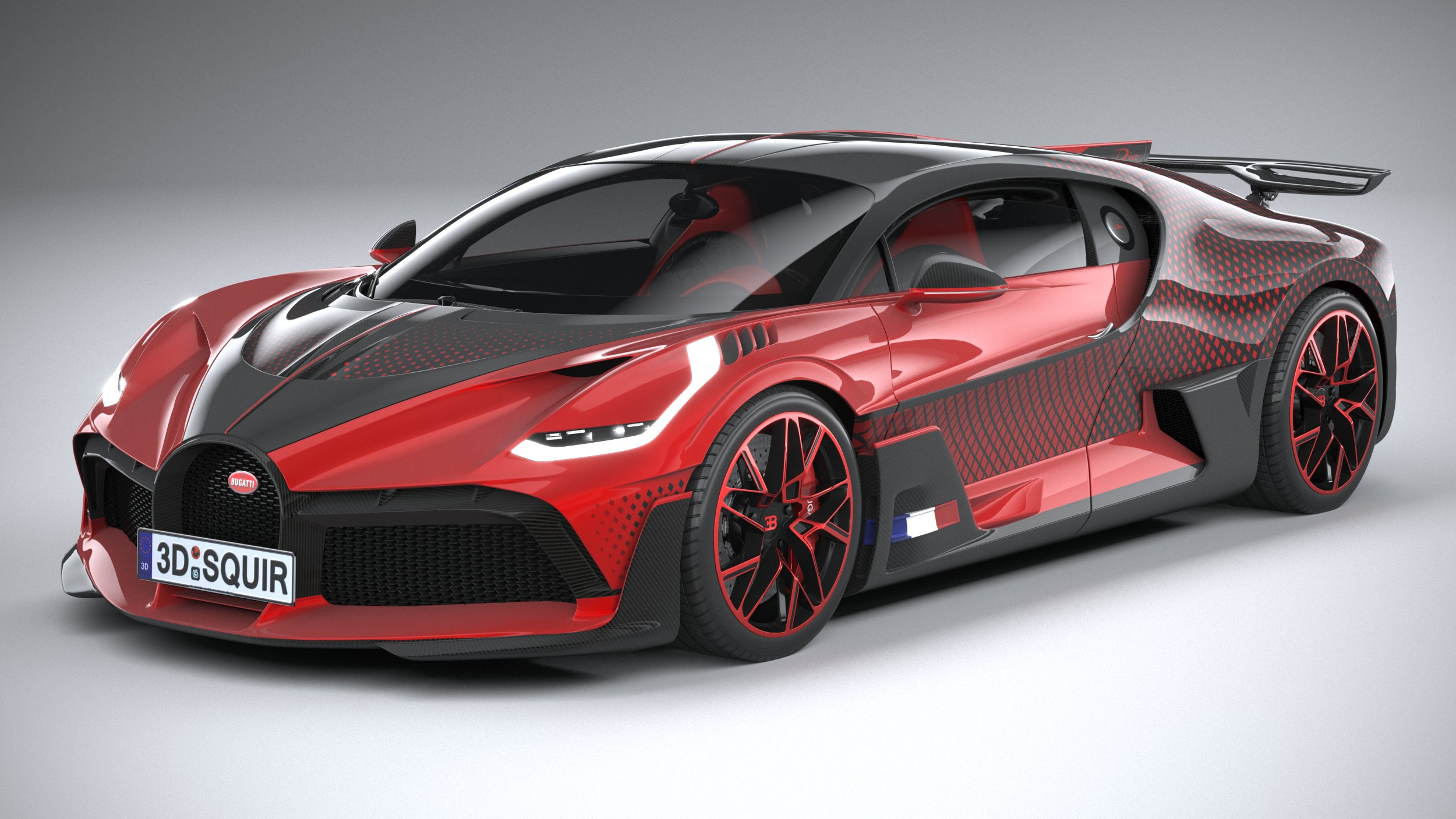 modelo 3d Bugatti Divo Lady Bug 2020 - TurboSquid 1731805