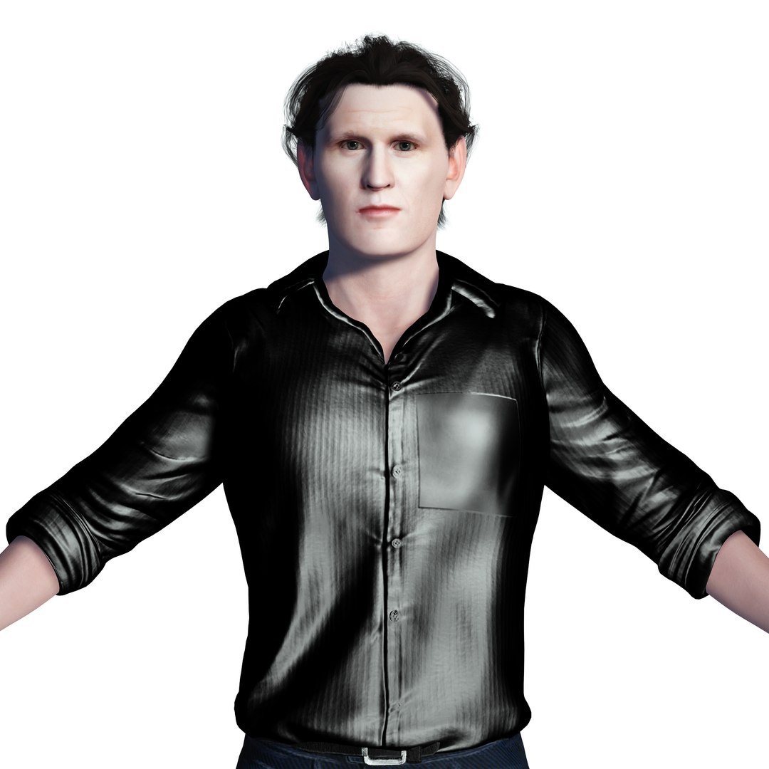 Matt Smith 3D Rigged model ready for animation 3D model - TurboSquid ...