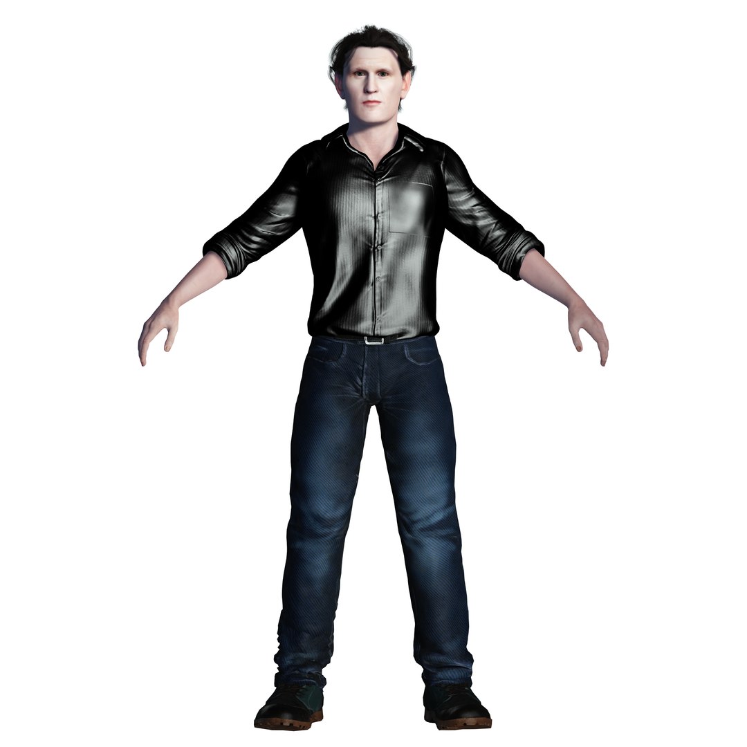 Matt Smith 3D Rigged model ready for animation 3D model - TurboSquid ...