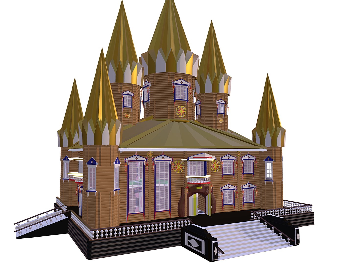 Beautiful Villages House 3D Model - TurboSquid 1191781