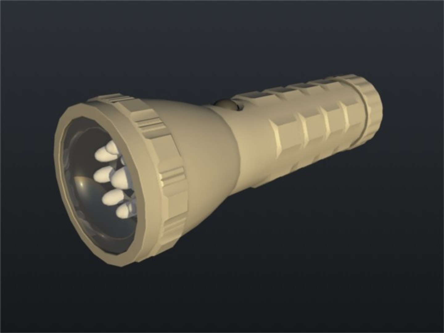 Led Flash Light 3d Max
