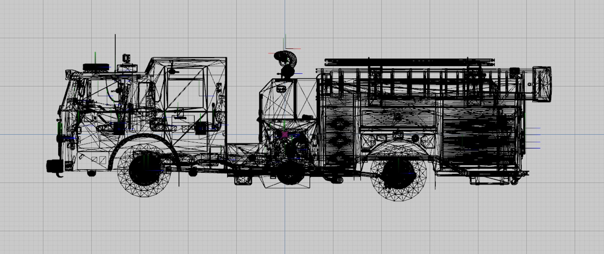 Pierce seattle engine 3D - TurboSquid 1358304