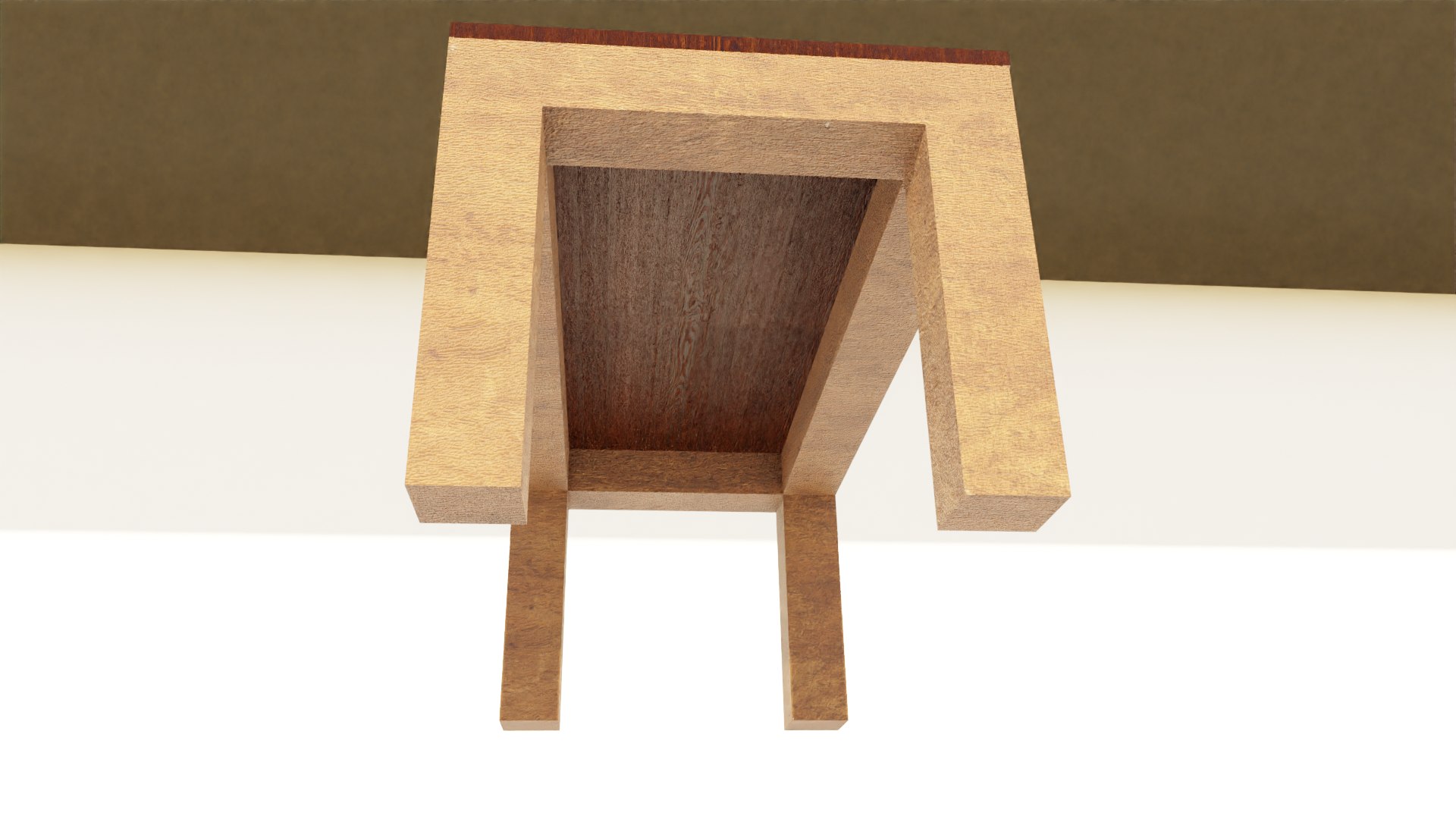 3D Wood Table model - TurboSquid 2092718