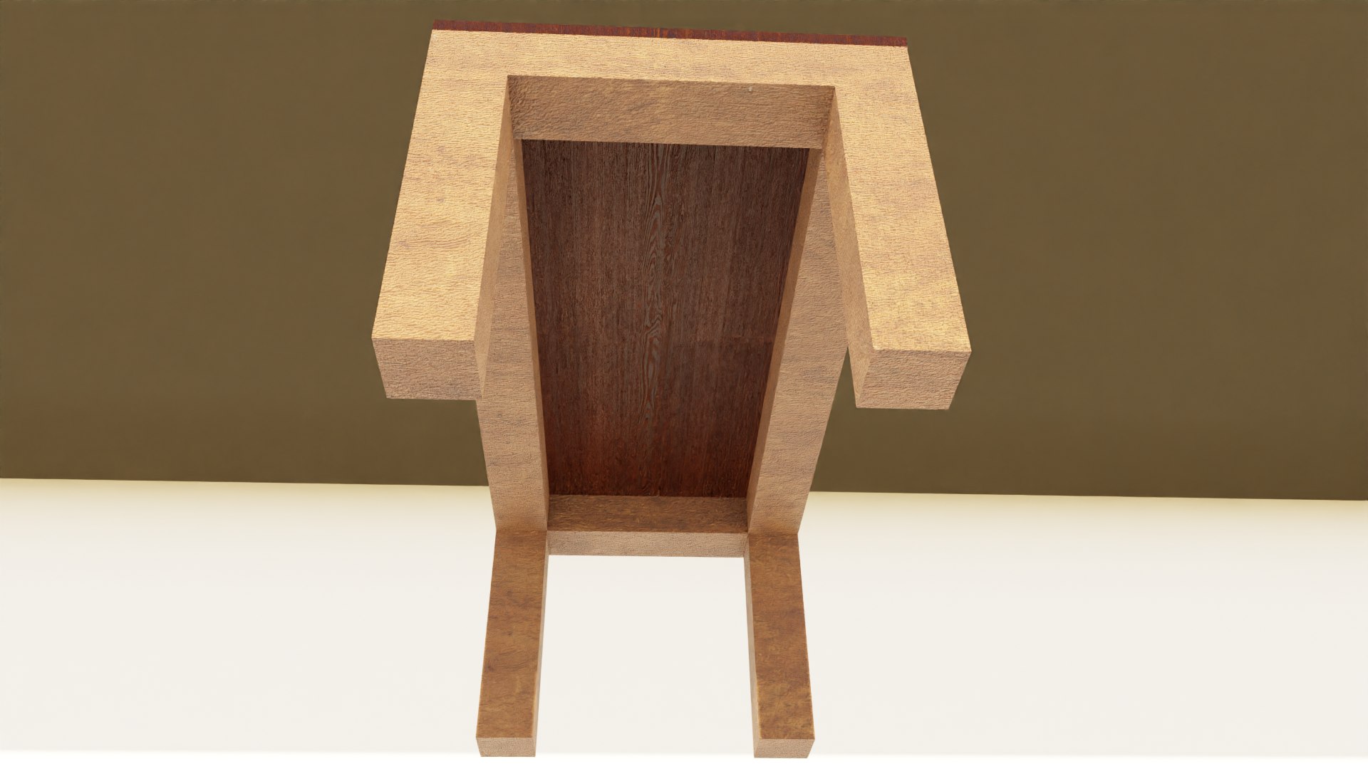 3D Wood Table Model - TurboSquid 2092718