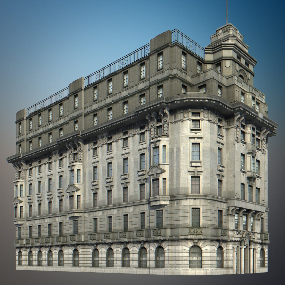 3d Model China Building