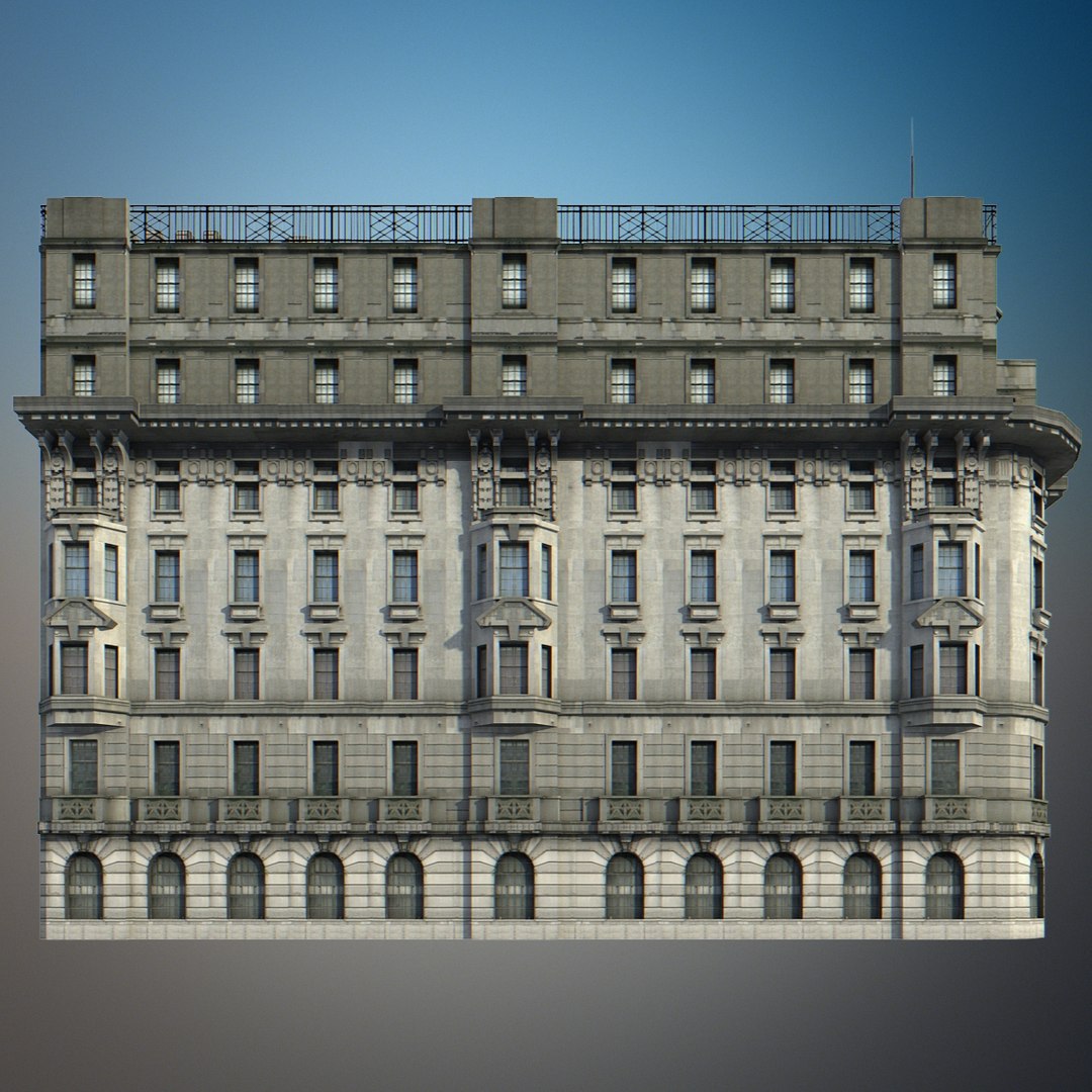 3d Model China Building