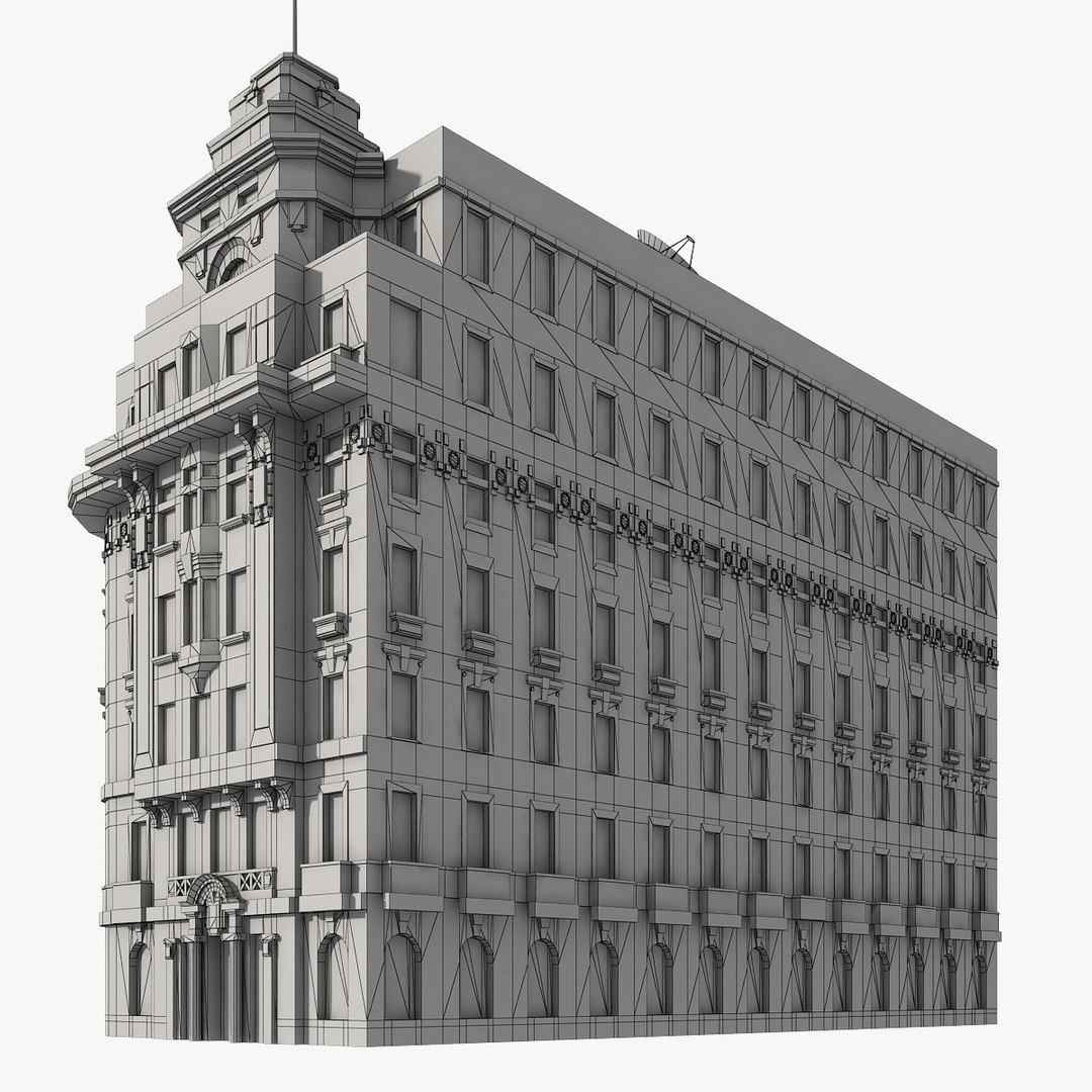 3d Model China Building