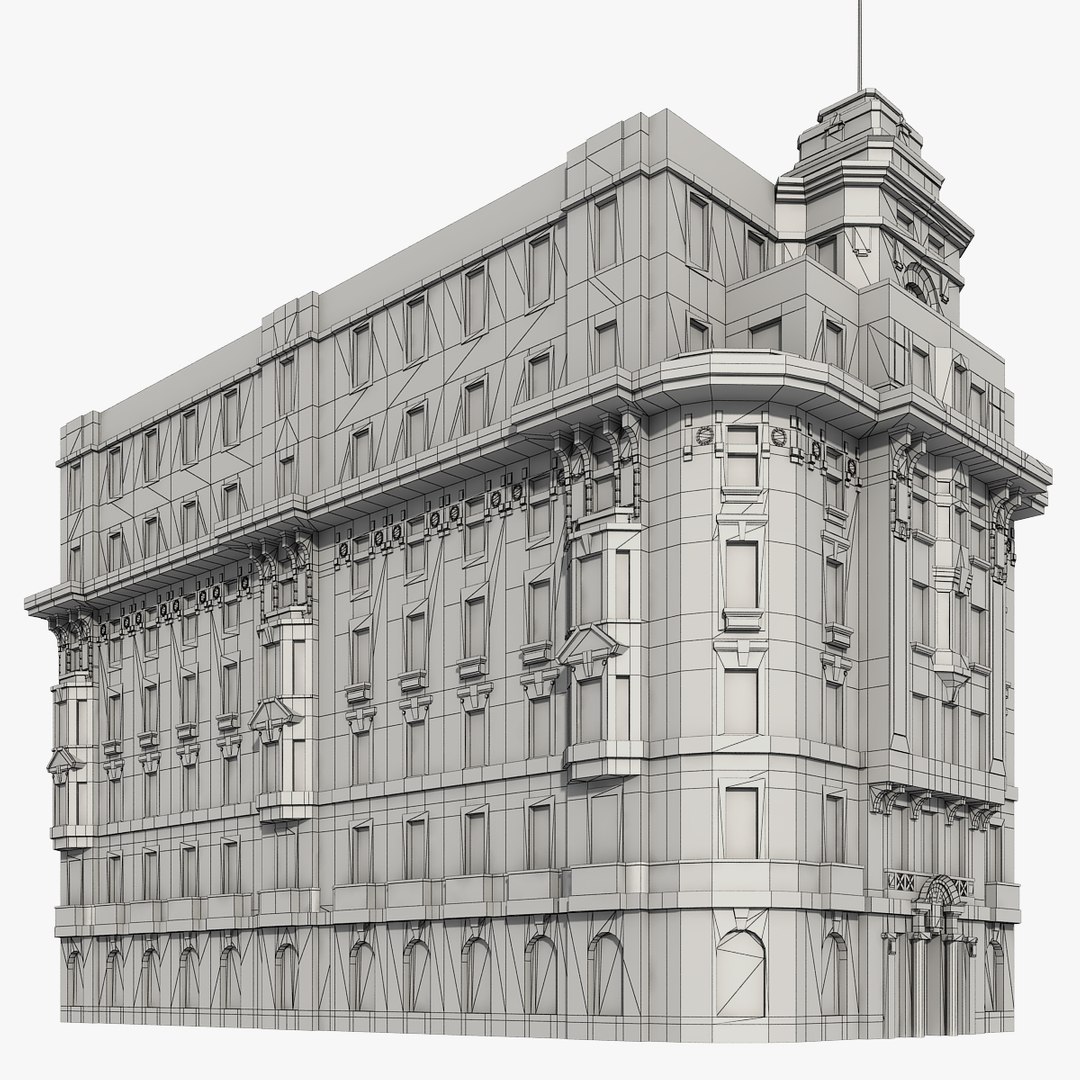 3d Model China Building