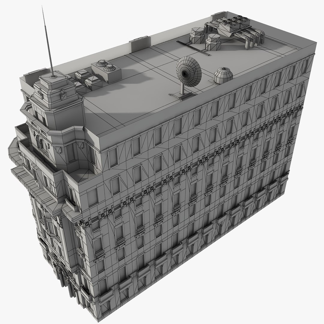 3d Model China Building
